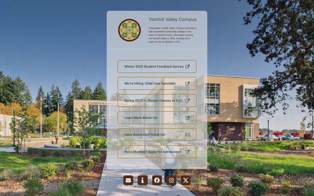 Yamhill Valley Campus